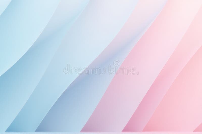 A Pink and Blue Abstract Background Featuring Curved Lines Stock Photo ...