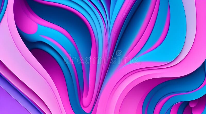 A Pink and Blue Abstract Design is Shown in this Image Stock ...