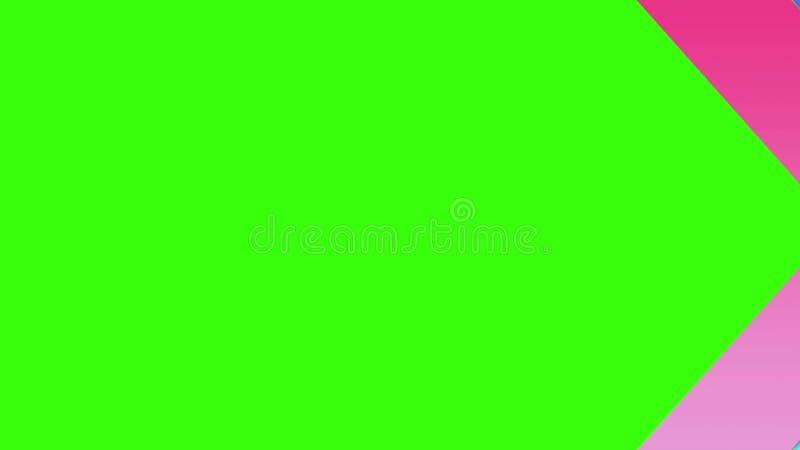 Pink and Blue Arrows Transition Wipe on a Chroma Green Background Stock ...