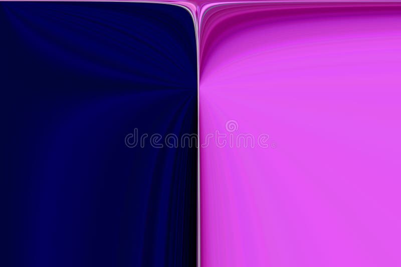 Pink & Blue Backdrop Curtain Stock Illustration - Illustration of ...
