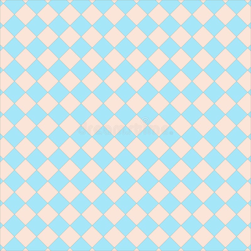 Pink and Blue Checkered Background. Stock Vector - Illustration of ...