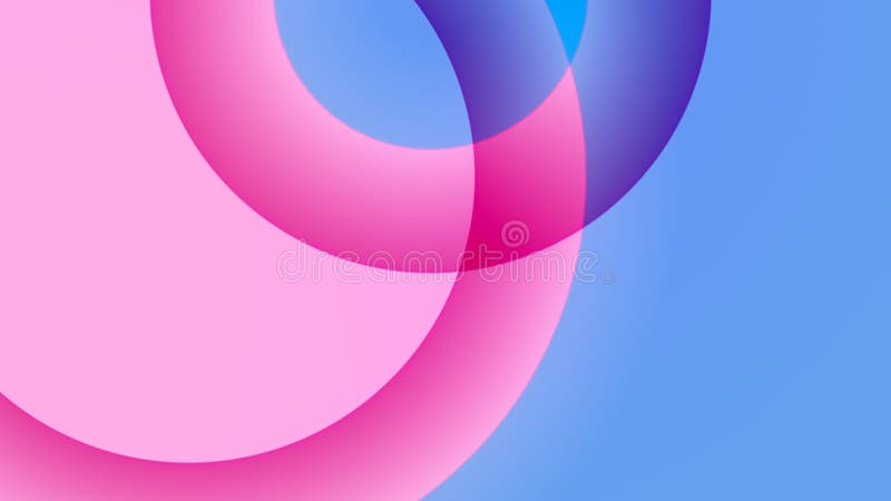 Pink Blue Circle Gradient Background Stock Illustration - Illustration ...