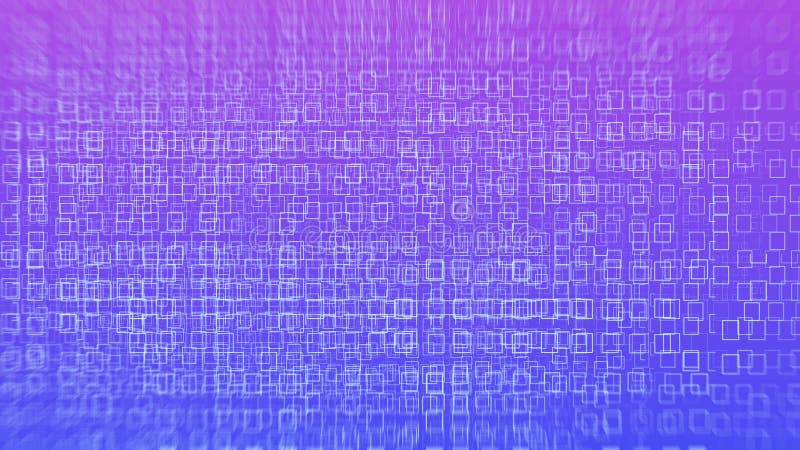 Pink and Blue Digital Background Stock Illustration - Illustration of ...