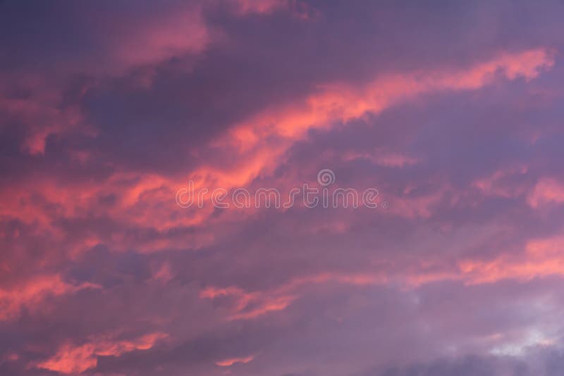 Pink and blue evening sky stock image. Image of decoration - 92148231