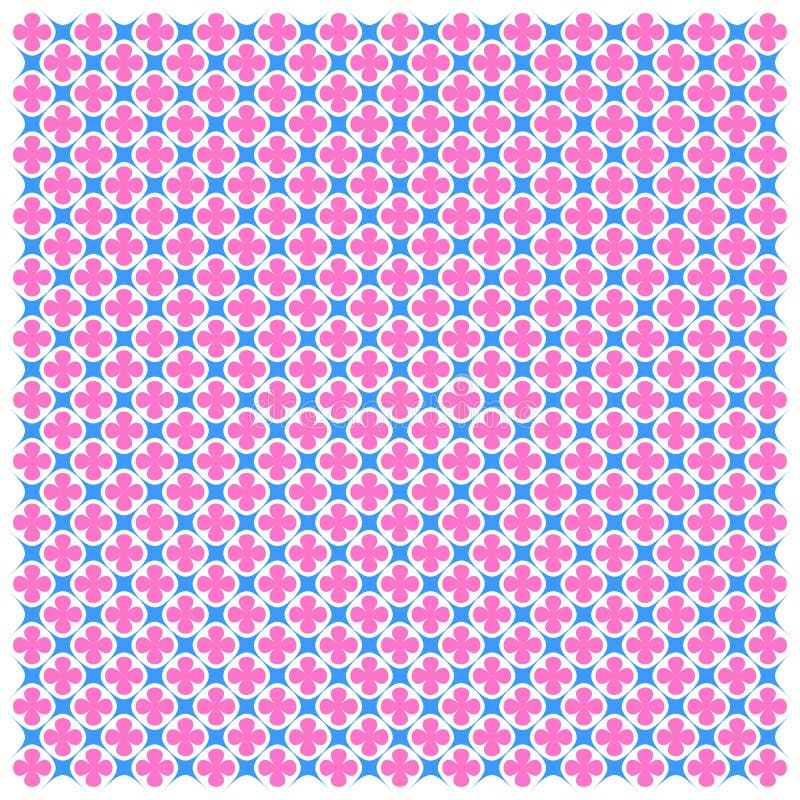 Pink-blue Geometric Seamless Pattern. Vector Image Stock Vector ... Pink-blue Geometric Seamless Pattern. Vector Image Stock Vector ...