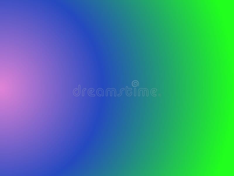 Pink Blue and Green Gradients Color Stock Illustration - Illustration ...