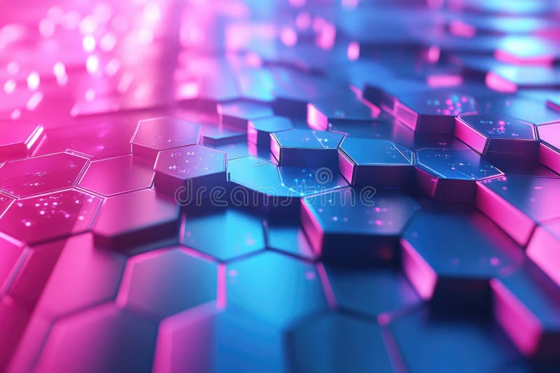 Pink Blue Hexagon Computer Keyboard Stock Photos - Free & Royalty-Free ...