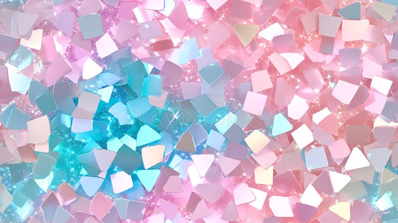 Pink and Blue Iridescent Glitter Texture Background Stock Illustration ...