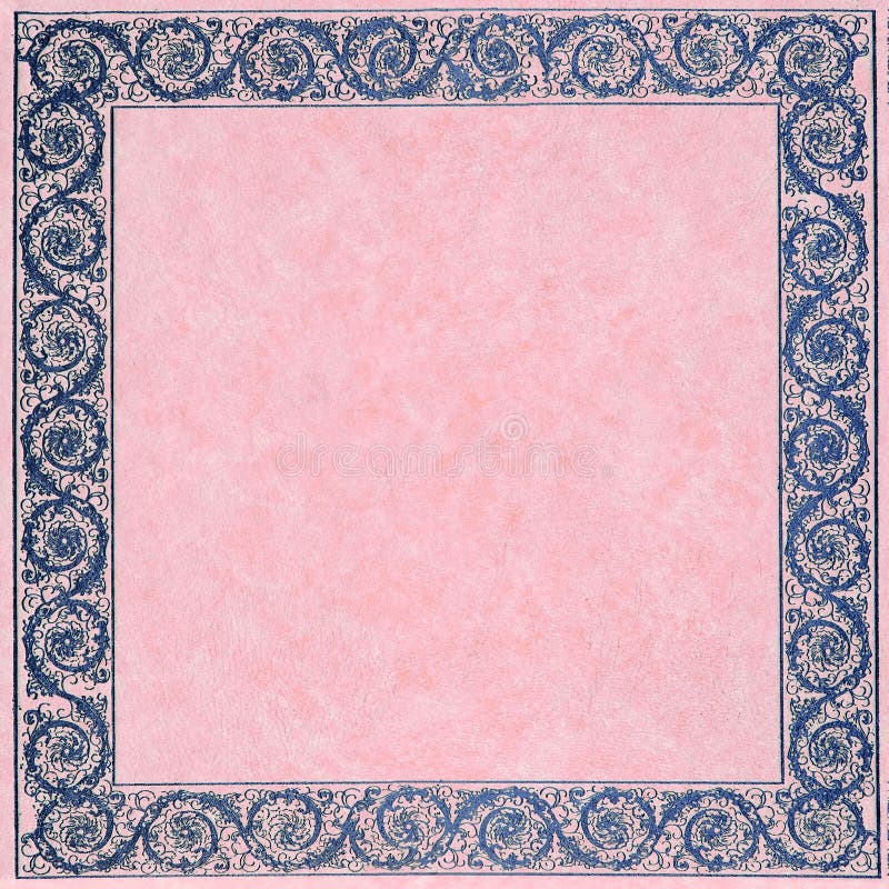 Pink and Blue Leather Cover Stock Photo - Image of historic, ancient ...