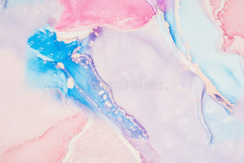 Pink and Blue Marble Pattern on Textile, Abstract Texture Background ...