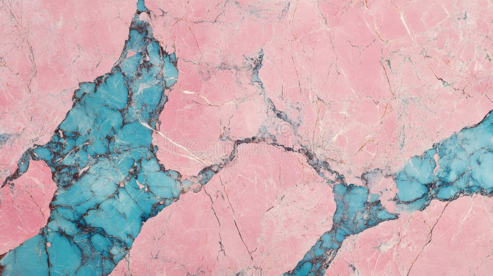 Pink and Blue Marble Texture Background Stock Illustration ...