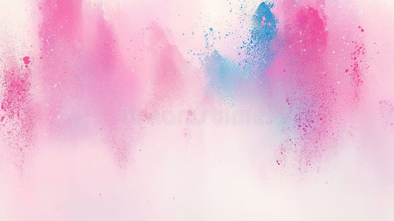 Pink Blue Powder Explosion Studio Backdrop Stock Image - Image of ...