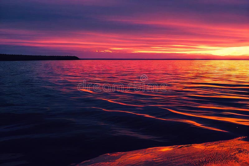 Purple Gold Sunset Stock Illustrations – 992 Purple Gold Sunset Stock ...