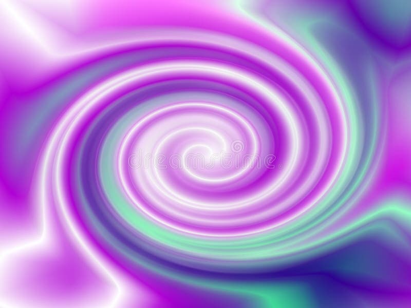 Pink Blue Swirl Abstract Vortex Background Stock Illustration ...