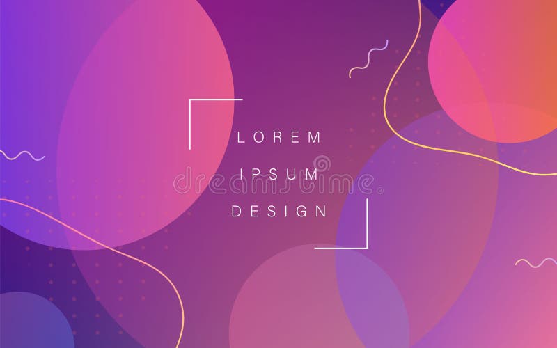 Pink Blue Violet Geometric Background with Triangle,circle,zigzag Shape ...