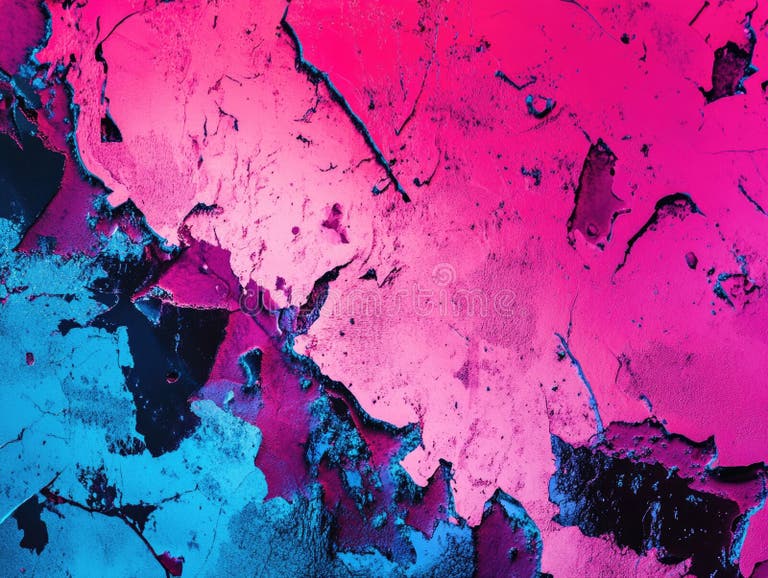 Pink and Blue Wall Close-Up Stock Photo - Image of blue, urban: 378140516