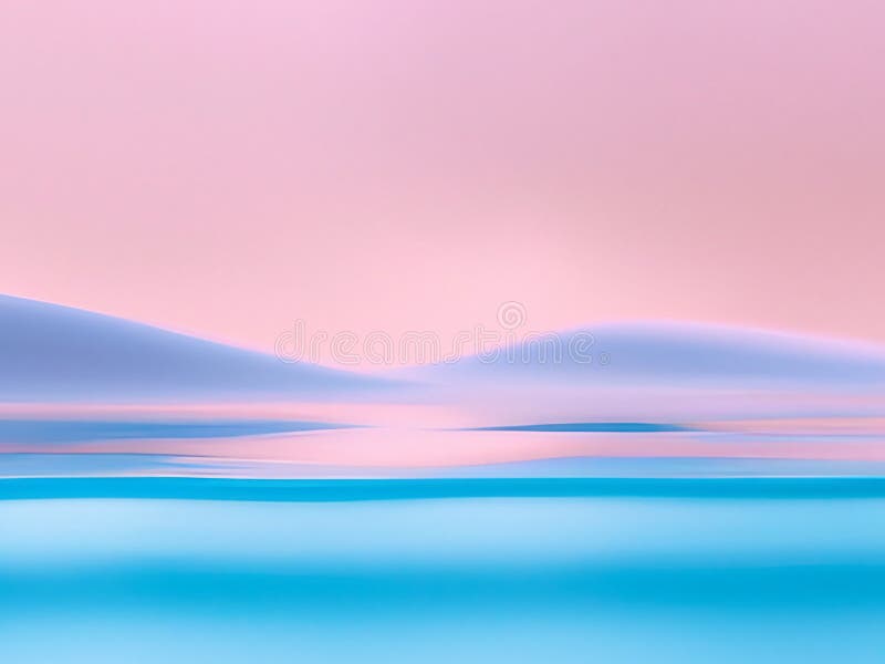Pink and Blue Wave of Background, Wallpaper Stock Image - Image of blue ...