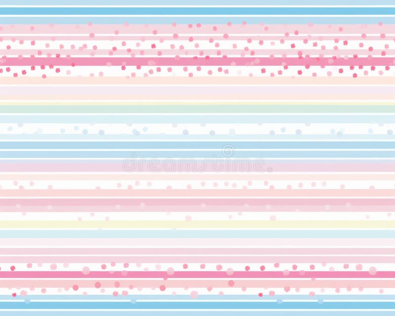 A Pink Blue and White Striped Background Stock Illustration ...