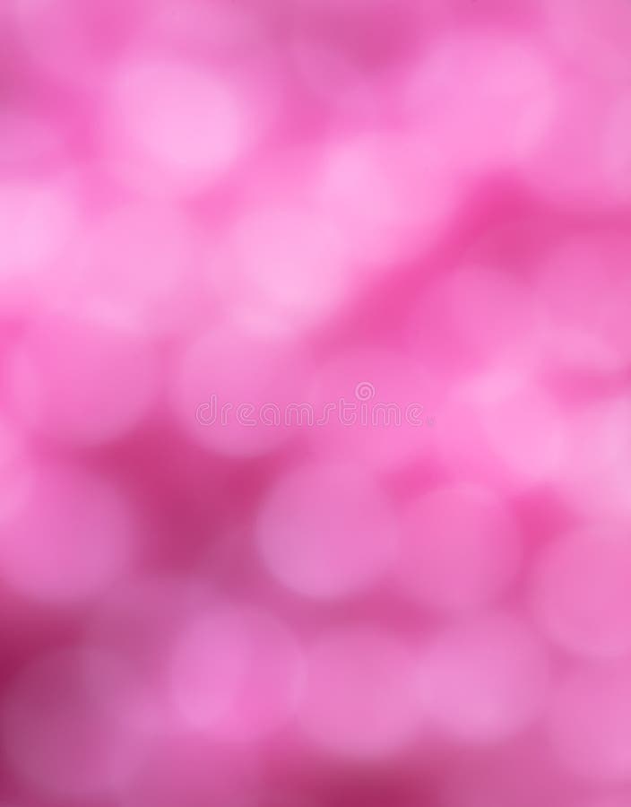 Pink Bokeh As an Abstract Background. Stock Photo - Image of blur ...