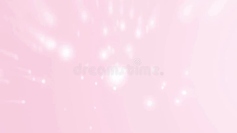 Pink Bokeh Background with Floating Light Particles. Stock Video ...