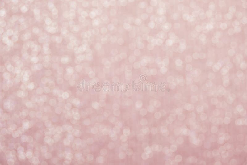 Pink Bokeh Circle Abstract Shining Background. Blurred Glittering ...