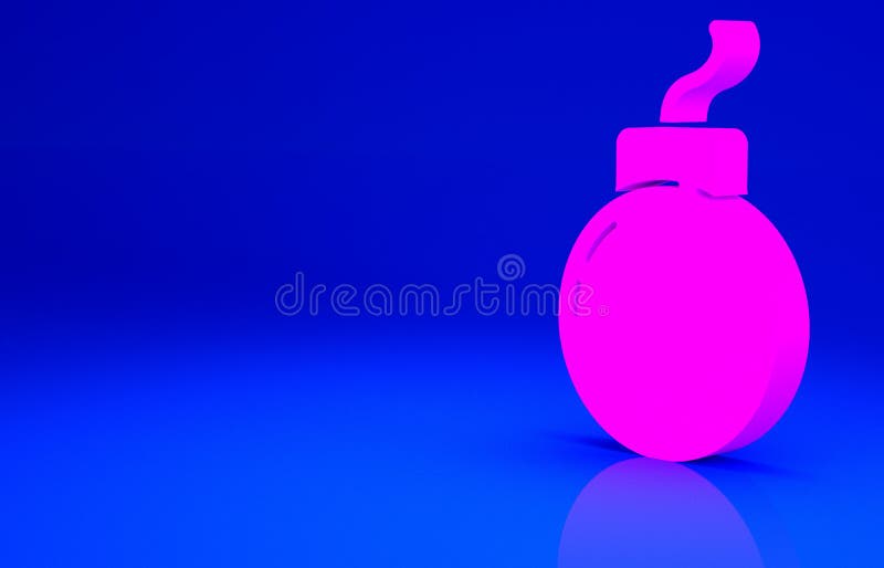 Pink bomb stock vector. Illustration of bullet, dynamite - 29372048