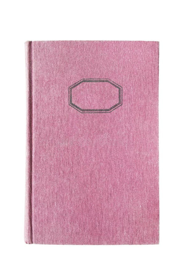 Pink book isolated stock image. Image of novel, white - 134447963