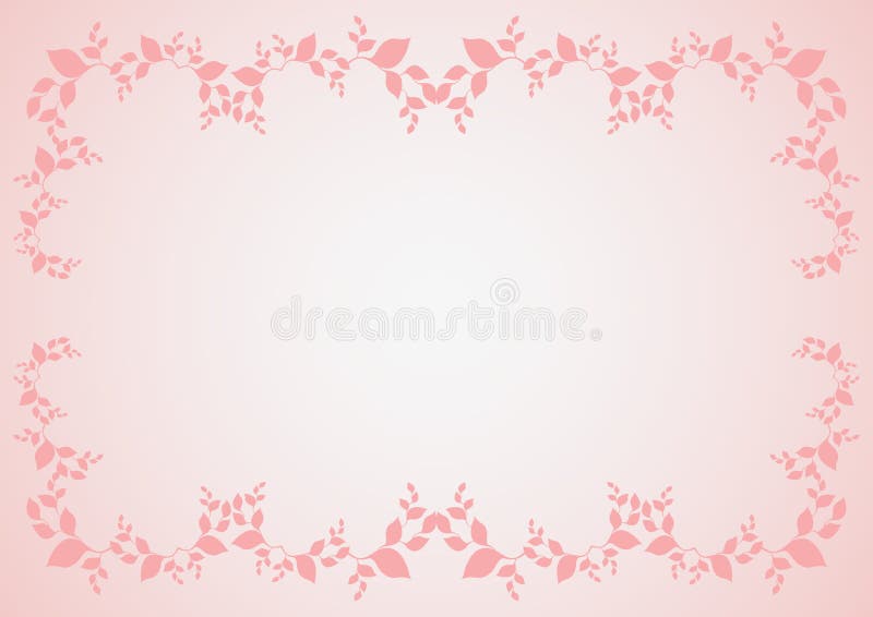 Pink border stock vector. Illustration of logo, frame - 2514677