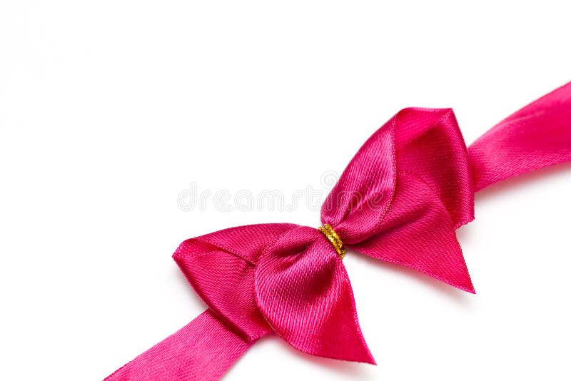 Pink bow stock image. Image of fourteen, celebration - 18154733