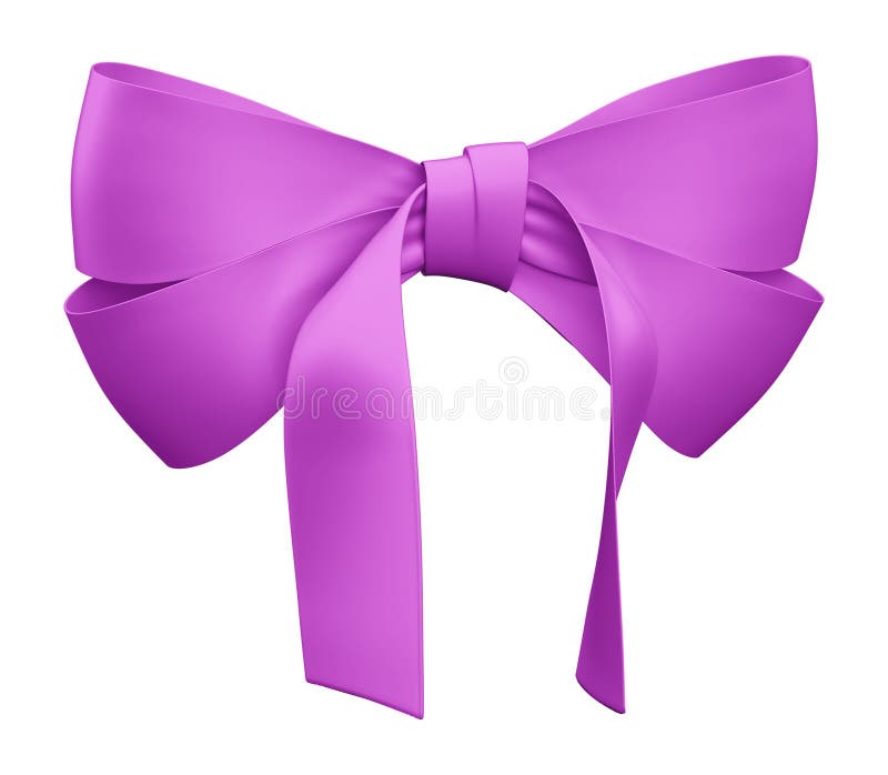 Pink Bow-knot- 3d Rendering - Illustration Stock Image - Illustration ...