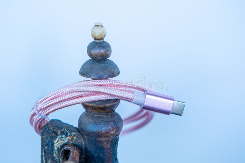 USB C To USB a Cable in Pink Braided Sleeve, Data Transfer, Durable ...