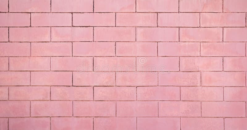 Pink Brick background. stock photo. Image of black, material - 254595158