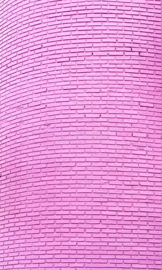 Pink Brick Wall, Abstract Pattern Background. Stock Photo - Image of ...