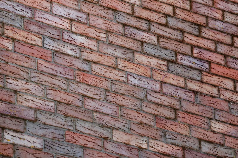 Pink Brick Wall Texture, Square Bricks Background of Decorate Stock ...