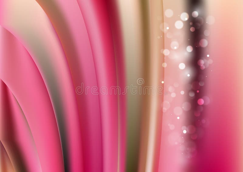 Pink and Brown Abstract Background Vector Image Stock Vector ...