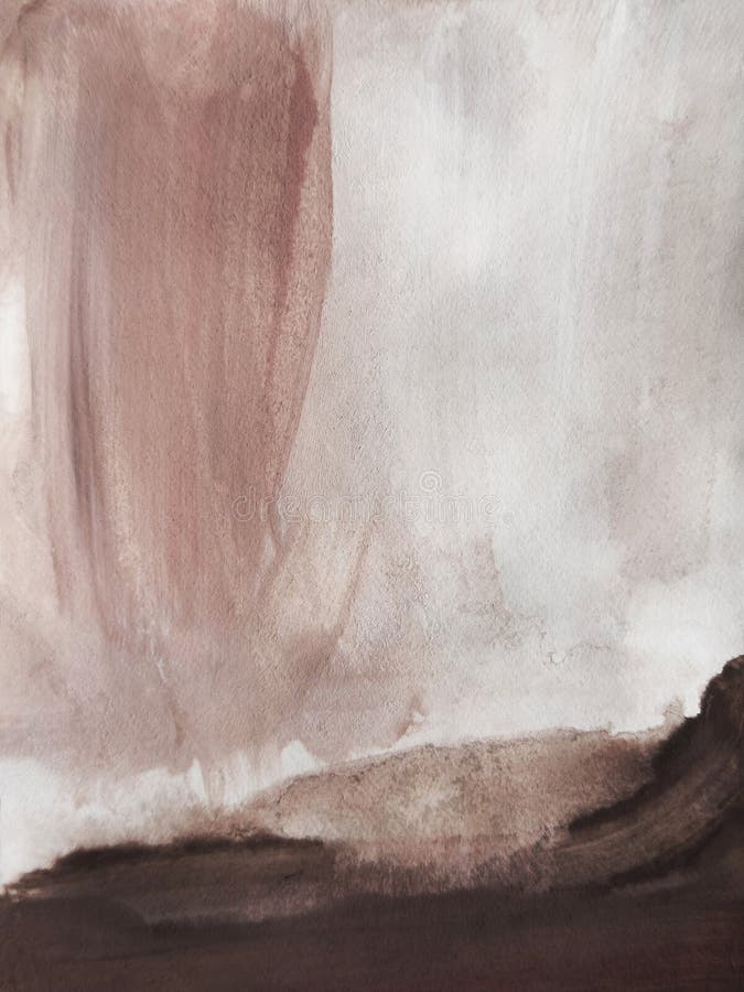 PINK and BROWN ABSTRACT TEXTURE PAINT. CONTEMPORARY ART Stock Image ...