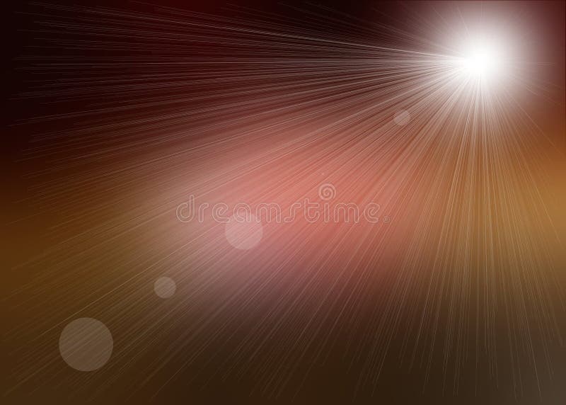 Pink Brown Light Rays stock illustration. Illustration of pink - 644670
