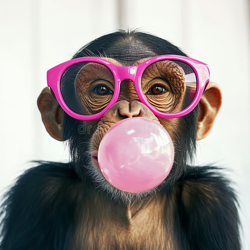 Pink bubble, AI generated stock illustration. Illustration of ...