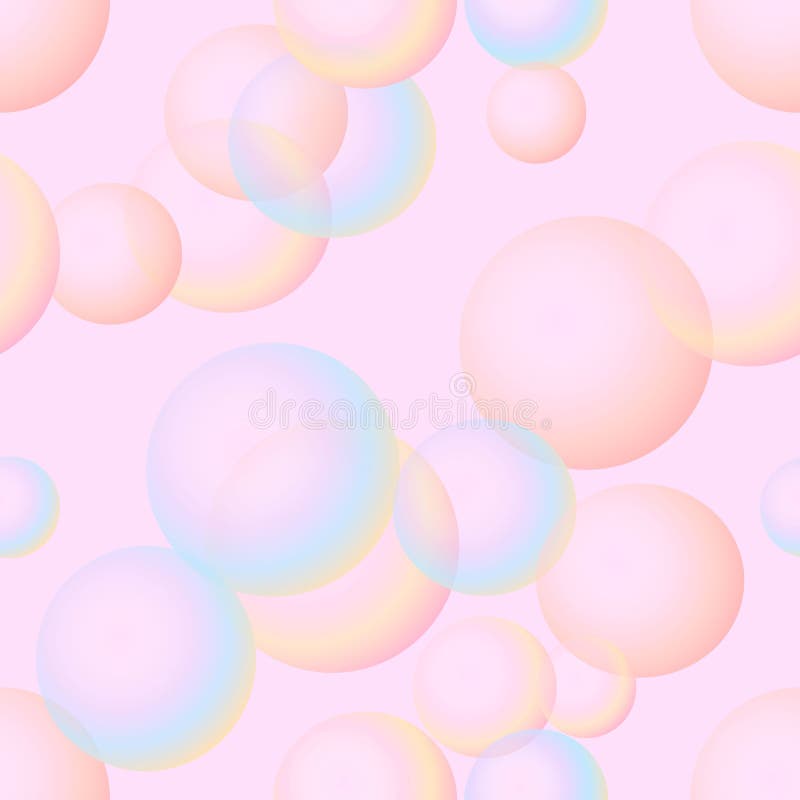 Pink bubbles background stock vector. Illustration of background ...