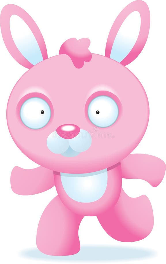 Pink Bunny Cartoon Stock Illustrations – 41,322 Pink Bunny Cartoon ...