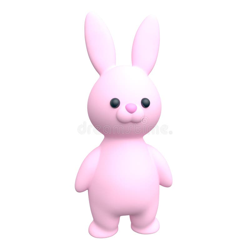Bunny 3d Stock Illustrations – 6,911 Bunny 3d Stock Illustrations ...