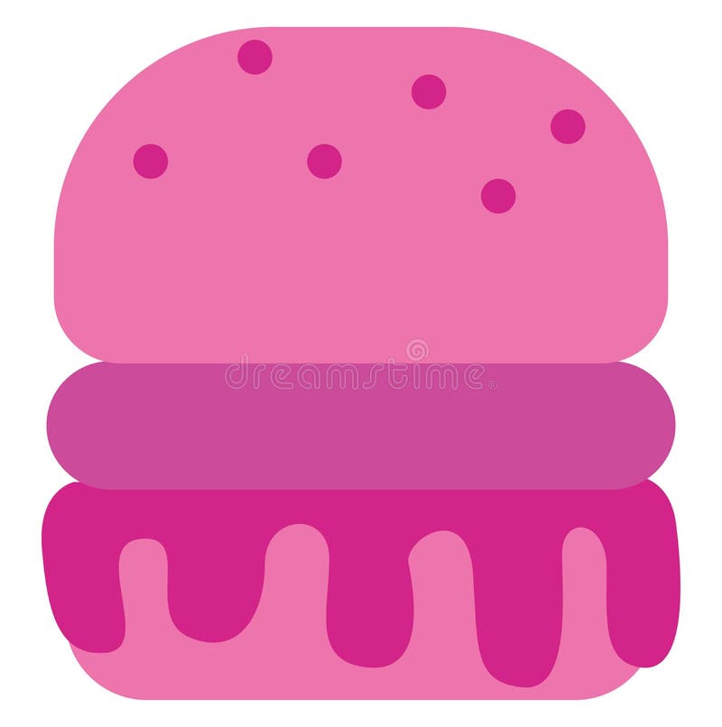 Pink Burger Stock Illustrations – 1,514 Pink Burger Stock Illustrations ...