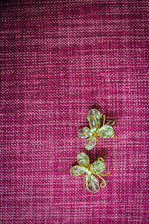 Pink stock image. Image of pink, cloth, jewel, imitation - 161904139