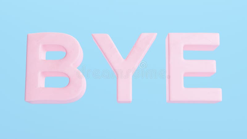 Bye 3d Stock Illustrations – 500 Bye 3d Stock Illustrations, Vectors ...
