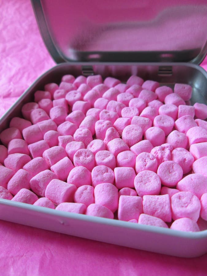 Pink Cachous Sweets. stock photo. Image of deli, food - 103791858