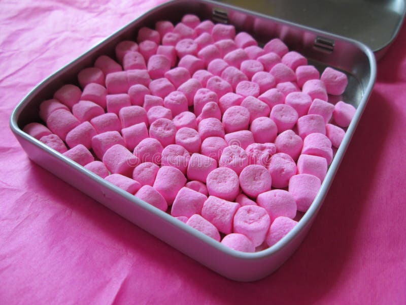 Pink Cachous Sweets. stock image. Image of flavor, kibble - 103792755