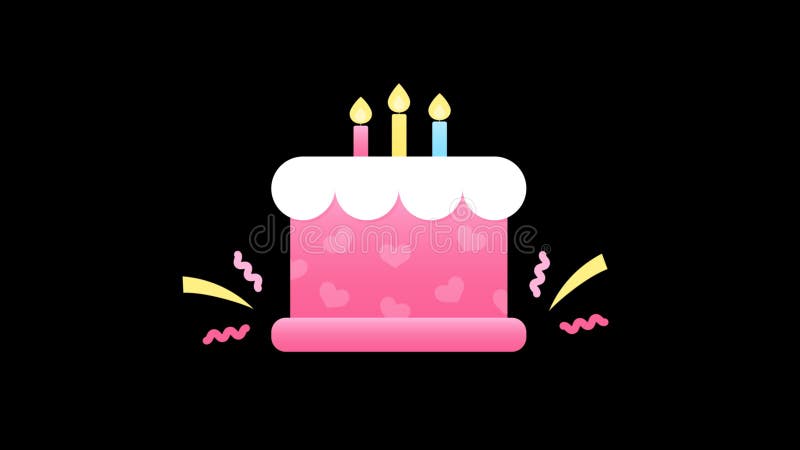 Pink Cute Teddy Bear Waved Hello Animation, Alpha Channel Included ...