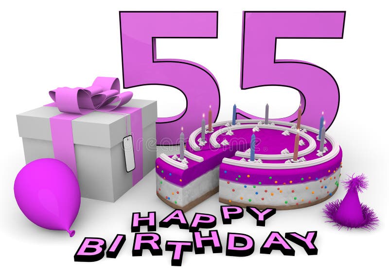 Happy Birthday 55 Stock Illustrations – 1,100 Happy Birthday 55 Stock ...