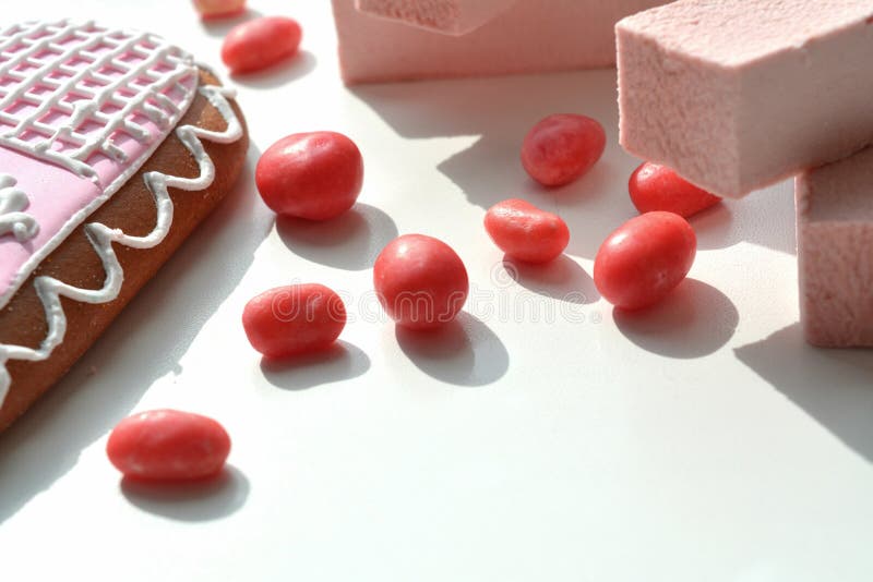 Pink candy sweets stock photo. Image of food, tasty, pink - 91231584