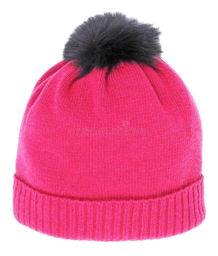 Pink cap stock photo. Image of knit, fall, muffler, handmade - 27390538